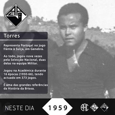 Confrades da Briosa: Mario Torres - Um dos internacionais da Academica