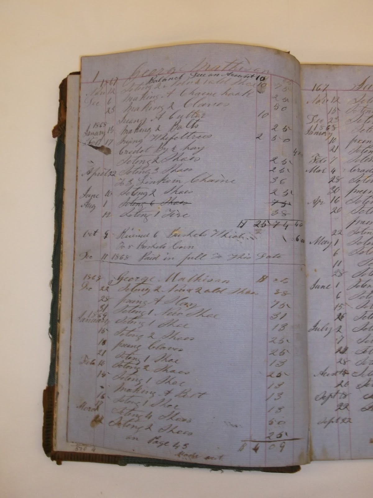 Tyrconnell Heritage Society: Transcription Tuesday- George Matheson