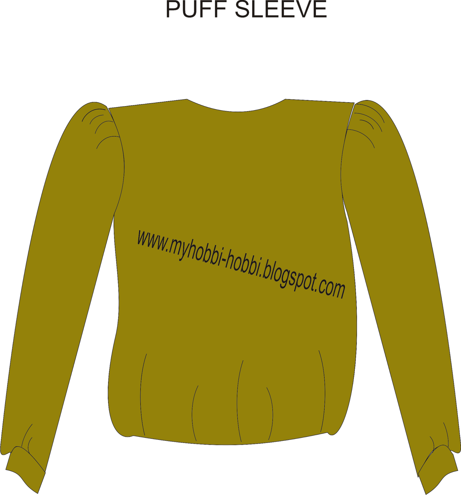 My Hobby: Puff Sleeve (Lengan Puff)