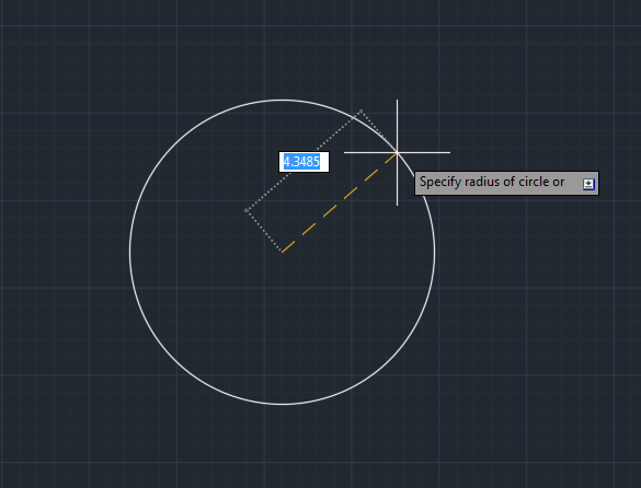 BroodaCAD: How to draw a circle in AutoCAD