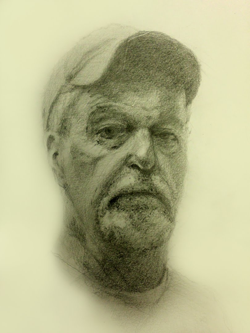 S.D.Thibodeau...Paintings: Self Portrait in Graphite
