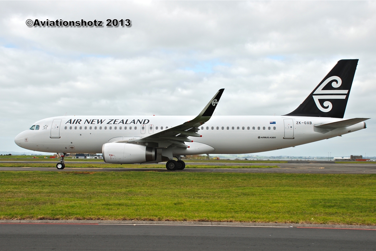 Aviationshotz: Air New Zealand's New Airbus, ZK-OXB
