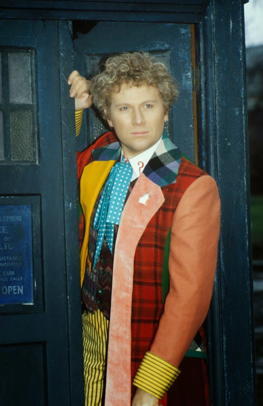 DOCTOR WHO - In Defence of the Sixth Doctor's Costume - Warped Factor ...