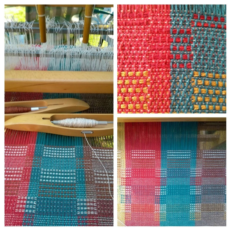 WEVEN = plezier, WEAVING = fun