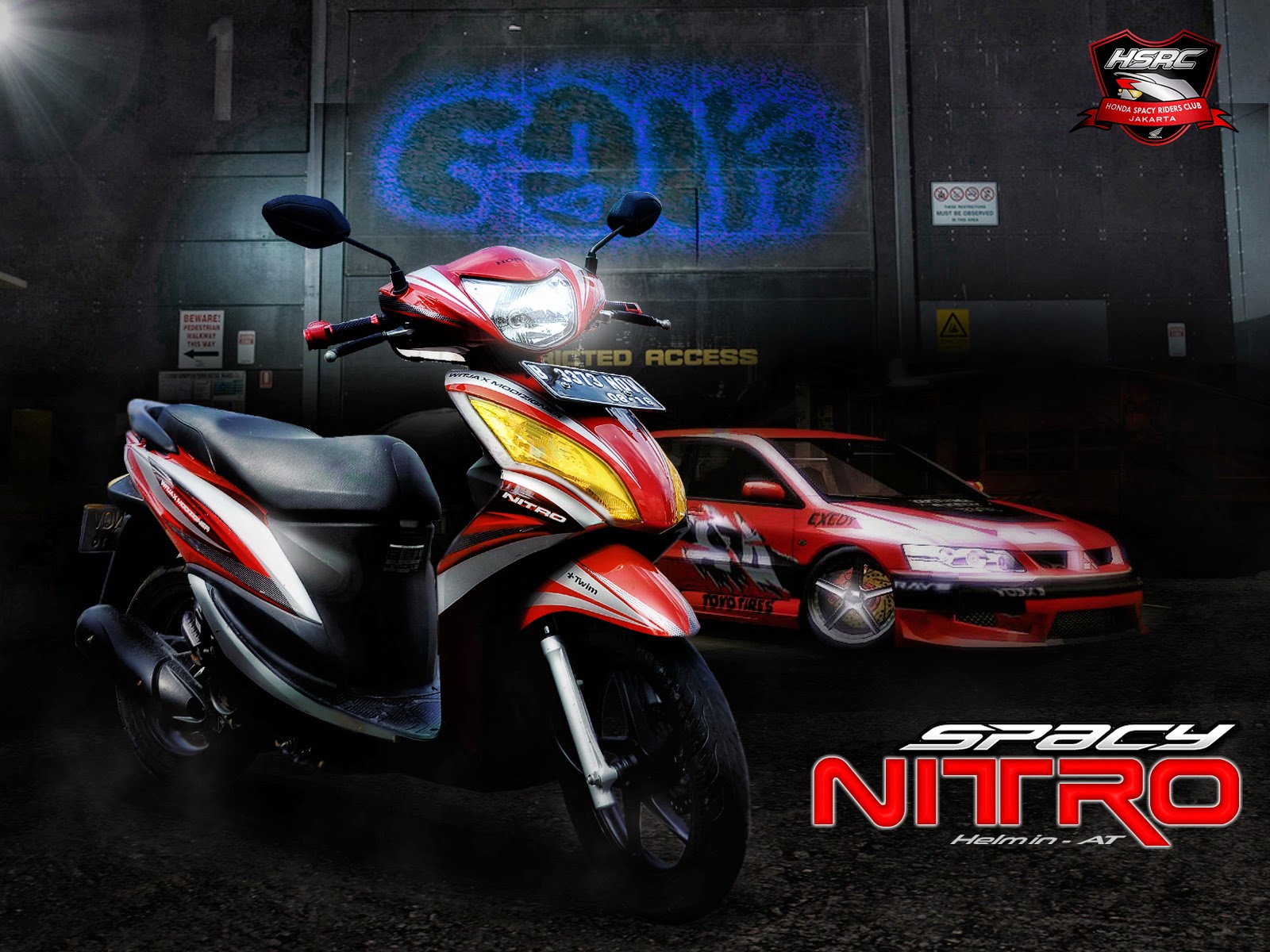 Modifikasi Minimalis Honda Spacy 2 | HSRC BLOG