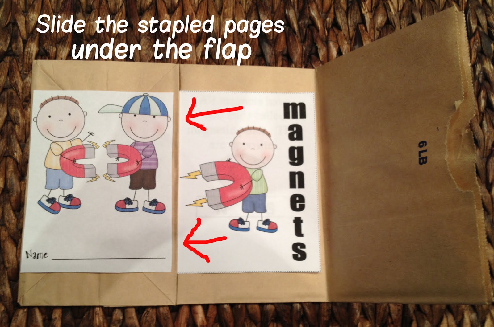 I heart Science kids: How to Put Together My Magnet Minibook!