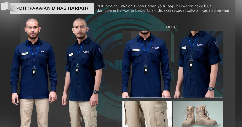 Seragam Kantoran untuk Pria yang Keren | Lengan Panjang dan Pendek ...