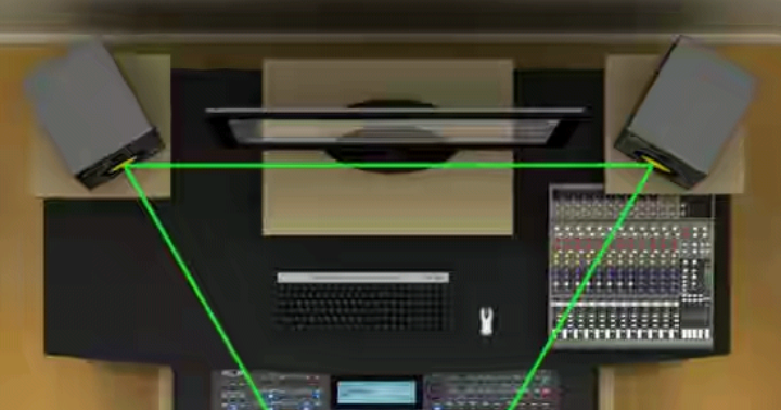 Simple rules for studio monitor placement