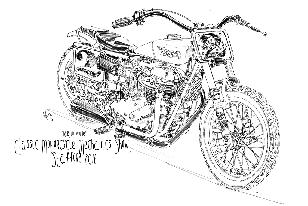 Martin Squires Automotive Illustration