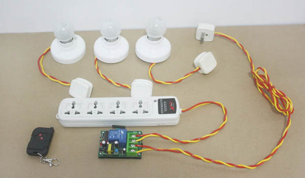 Wireless Remote Control Power Strip