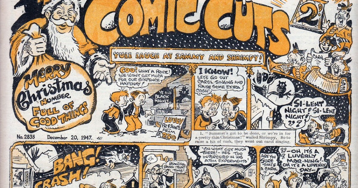 BLIMEY! The Blog of British Comics: Christmas comics: COMIC CUTS (1947)