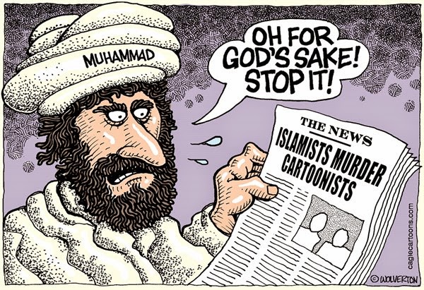 Les Tours de Laliberté: Caricature Mahomet et Charlie Hebdo
