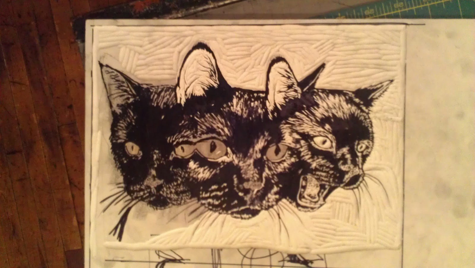 Horseflesh Productions: Three headed cat