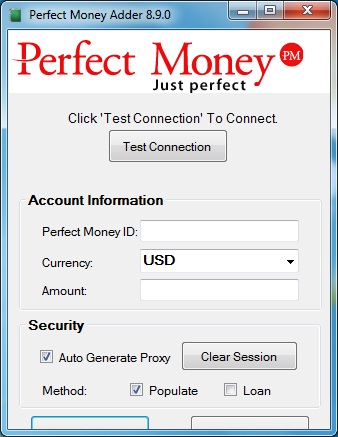 PERFECT MONEY ADDER 2018 working ~ Money Adder
