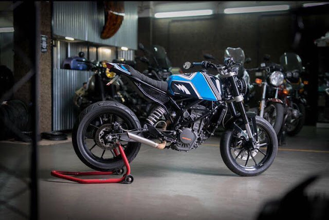 Ktm Duke Art on Wheels Café Racer - RocketGarage - Cafe Racer Magazine
