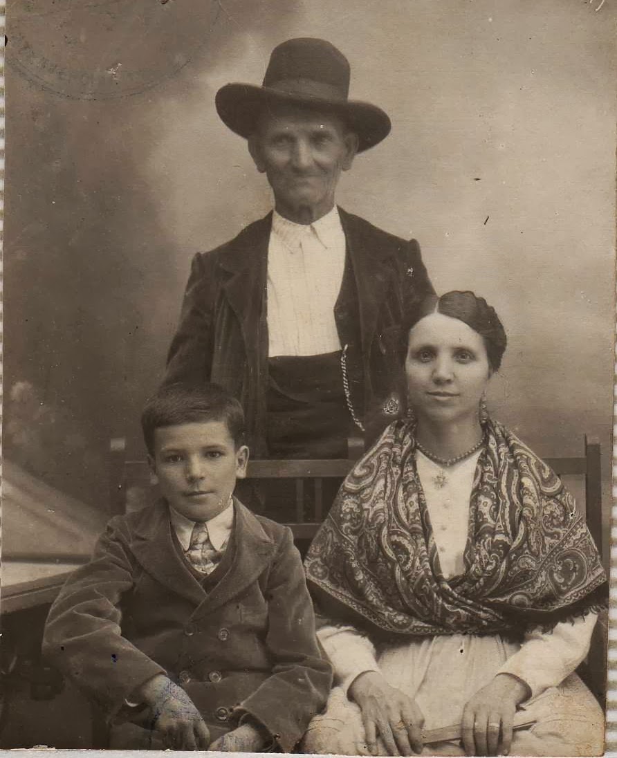Zarza historia: 1920 - Abuelo, bisabuela y tatarabuelo