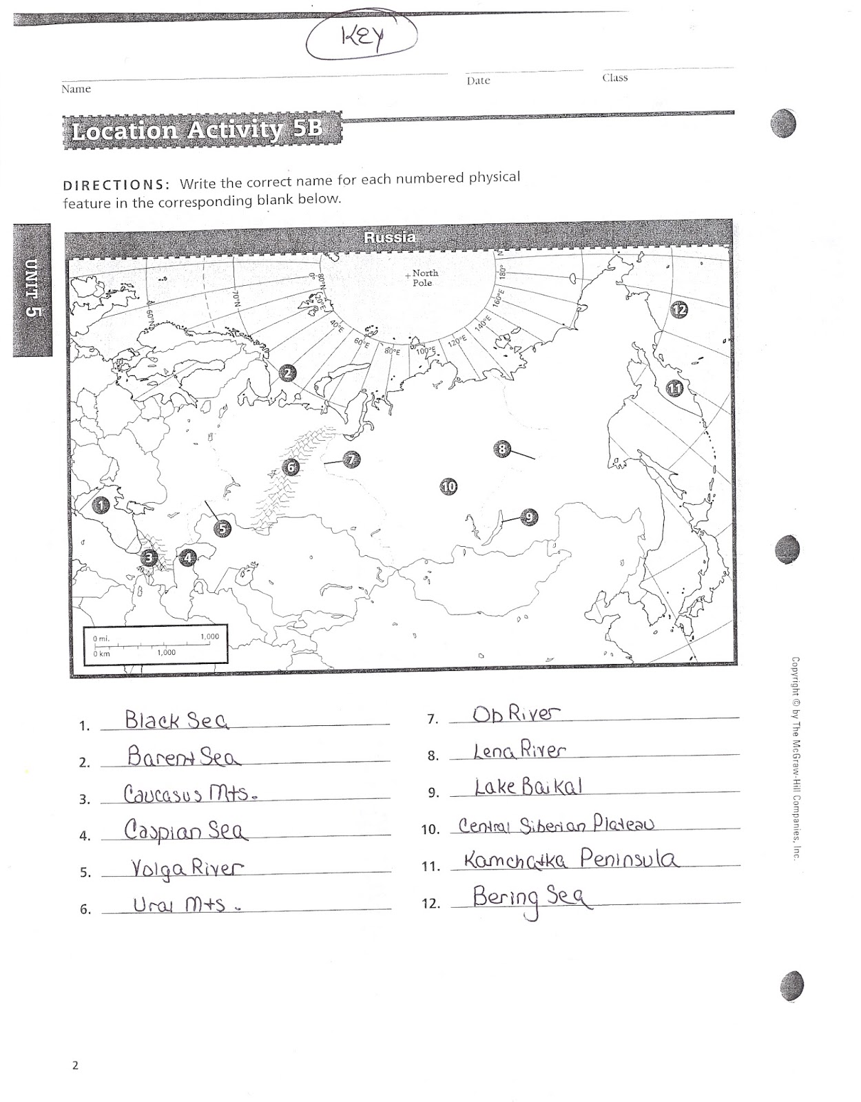 Mr. E's World Geography Page: Chapter 14 - The Physical Geography of Russia