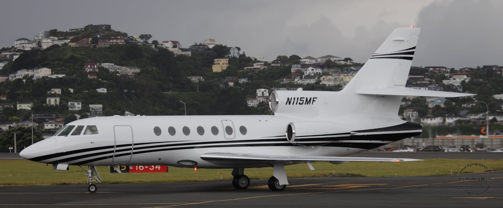 Rodney's Aviation Ramblings: Bizjets at Wellington