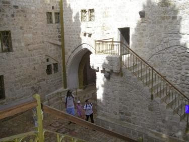 Catholic Pilgrims in Israel: The Upper Room (Cenacle) - Jerusalem