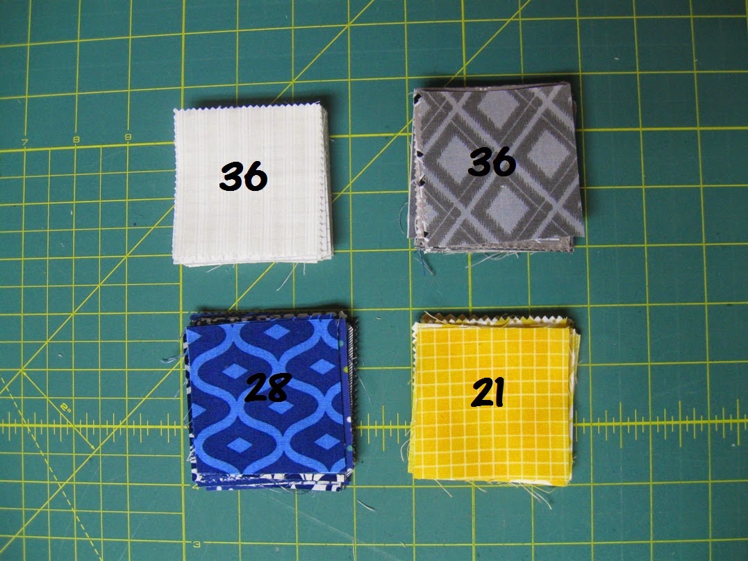 Happy Quilting: Super Scrappy Triple Irish Chain Block - A Tutorial