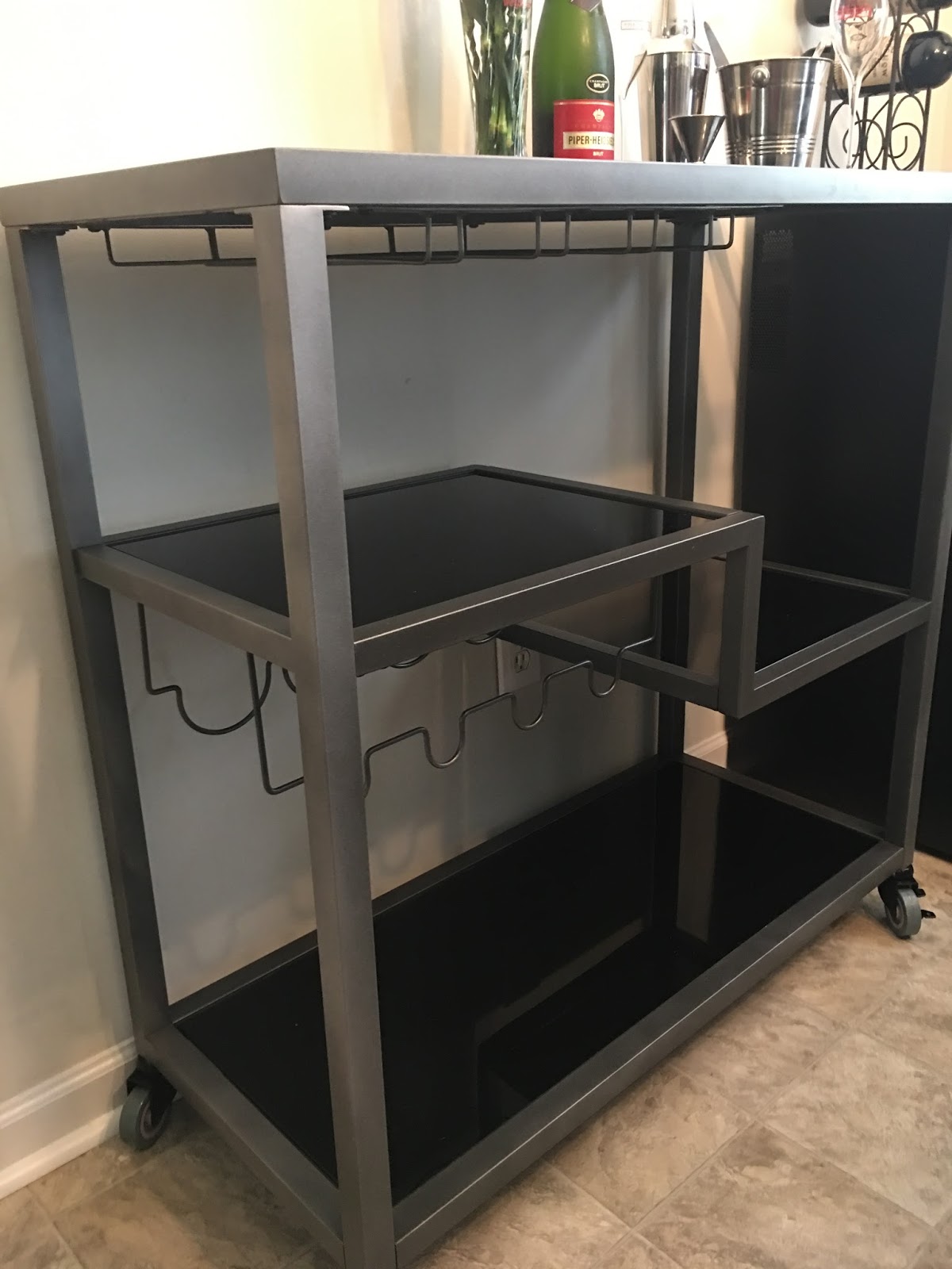 On The Dime: Wayfair Bar Cart