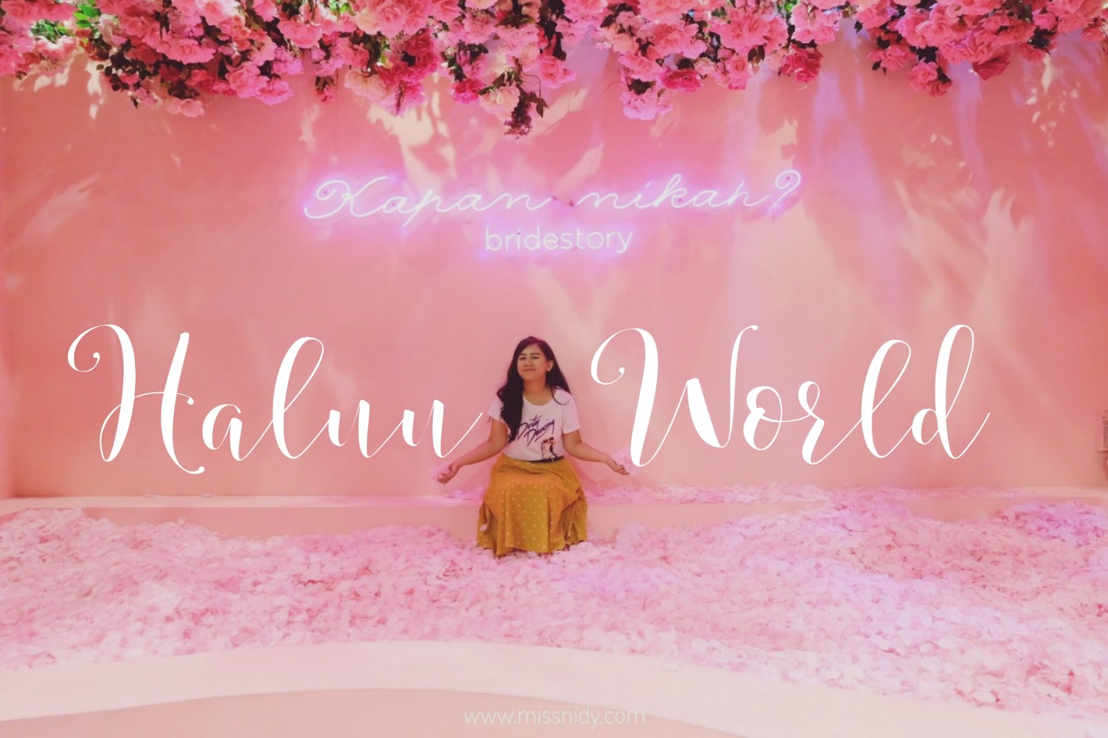 Haluu World - Sebuah Pameran Instagramable