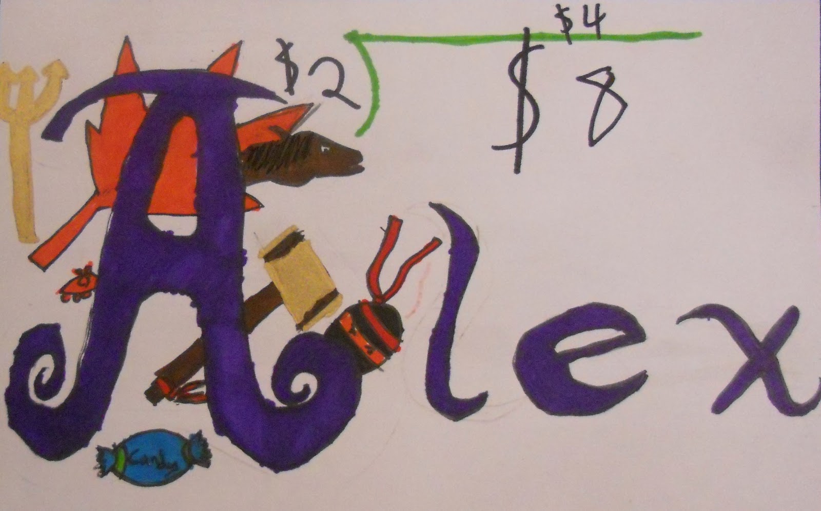 Create Art With Mrs. P!: More Illuminated Names