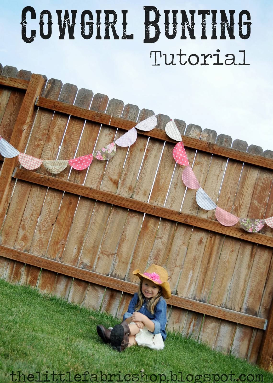 The Little Fabric Blog: Scalloped Bunting Tutorial