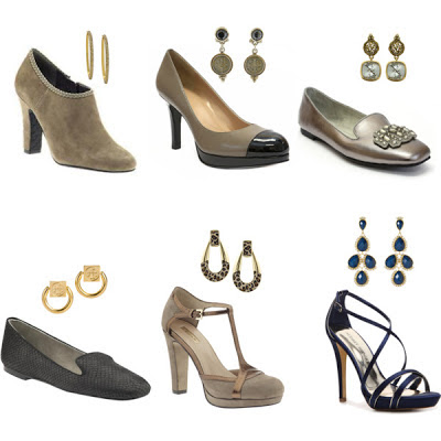 Fifty, not Frumpy: Shoes and Earrings Relate