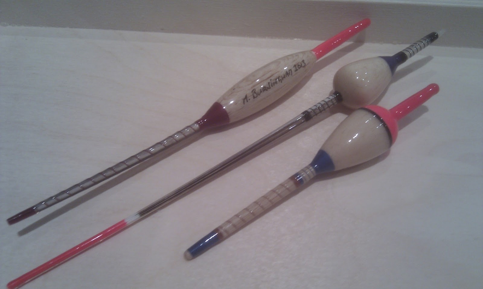 Handmade Fishing Floats by Mark Burningham.: March 2013