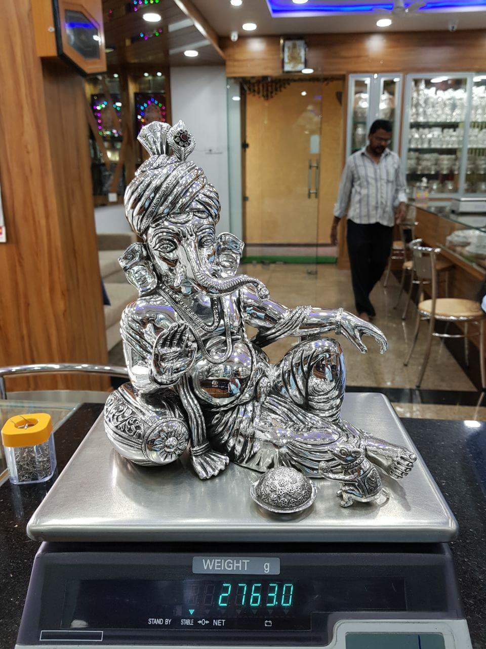 Silver idols, marriage items & Gift silver articles | 916 jewellery ...