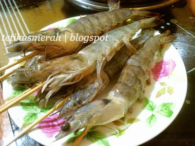 RESEPI: SATE UDANG / UDANG BAKAR
