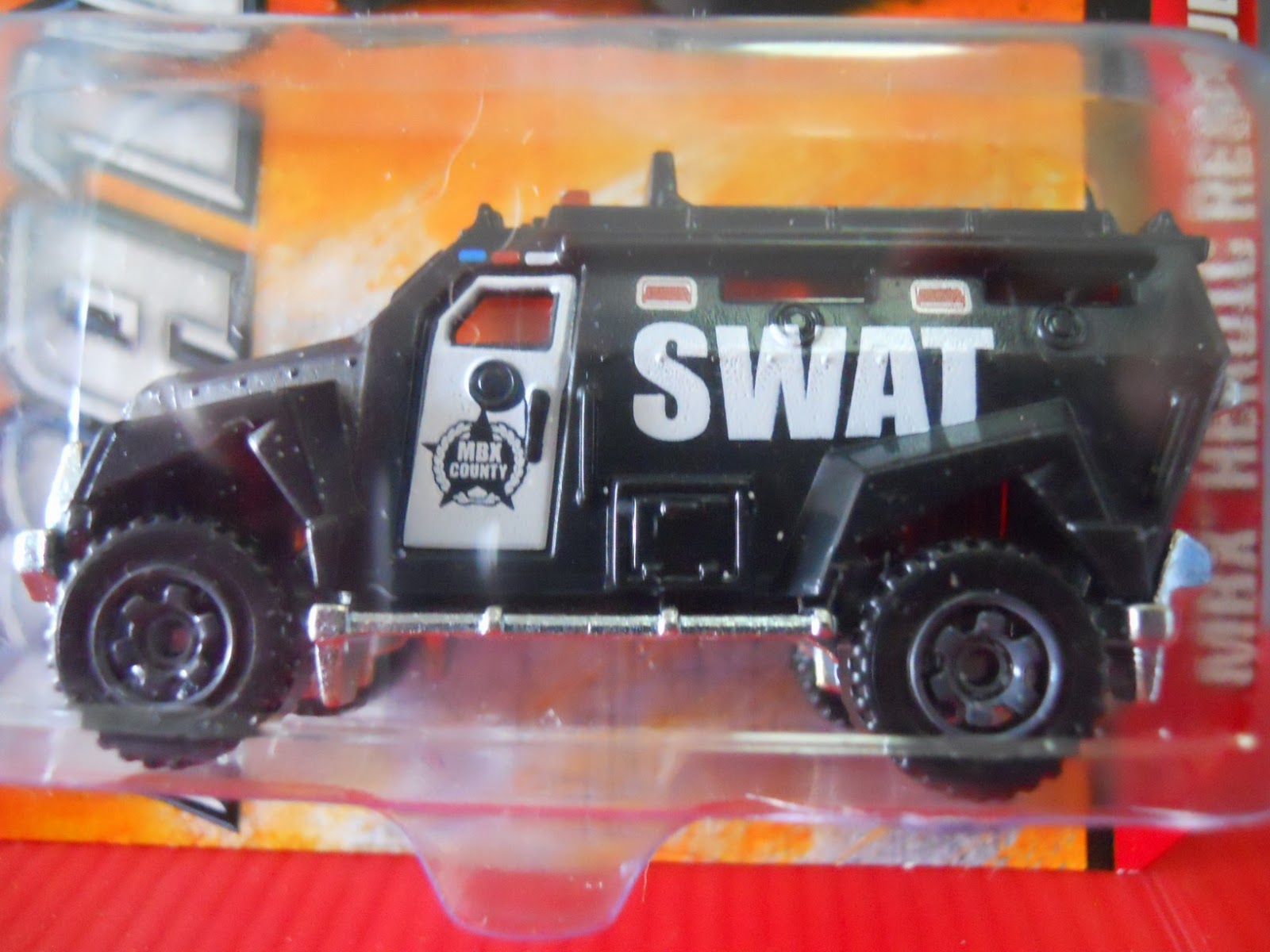 Dexters Diecasts (DexDC): Matchbox 2013 #7 ~ SWAT Truck (black)