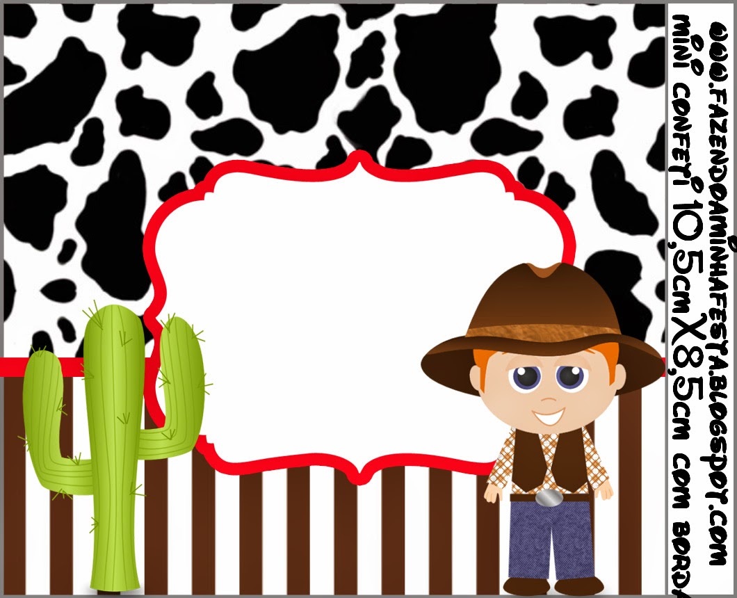 Cowboy or Western Party: Free Printable Candy Bar Labels. - Oh My ...