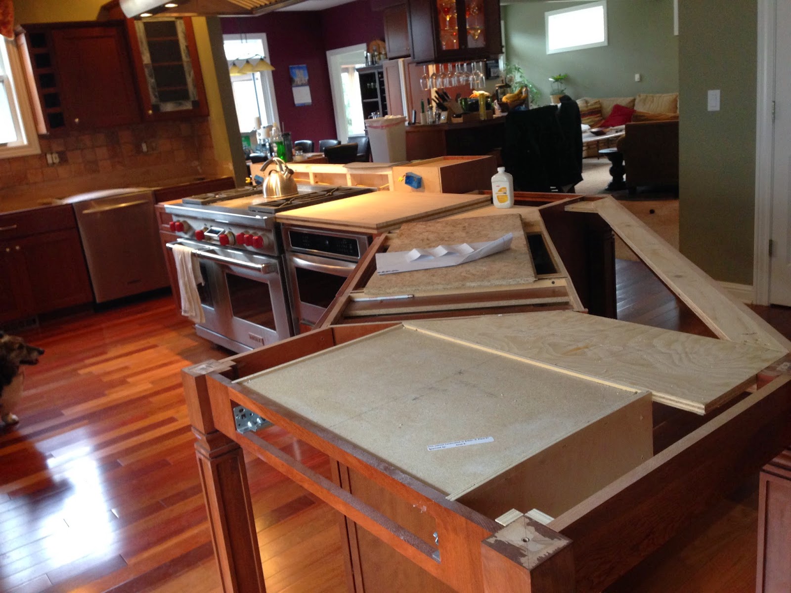Happenings in the house of Hoke: Kitchen Remodel weeks 3 and 4 and ...