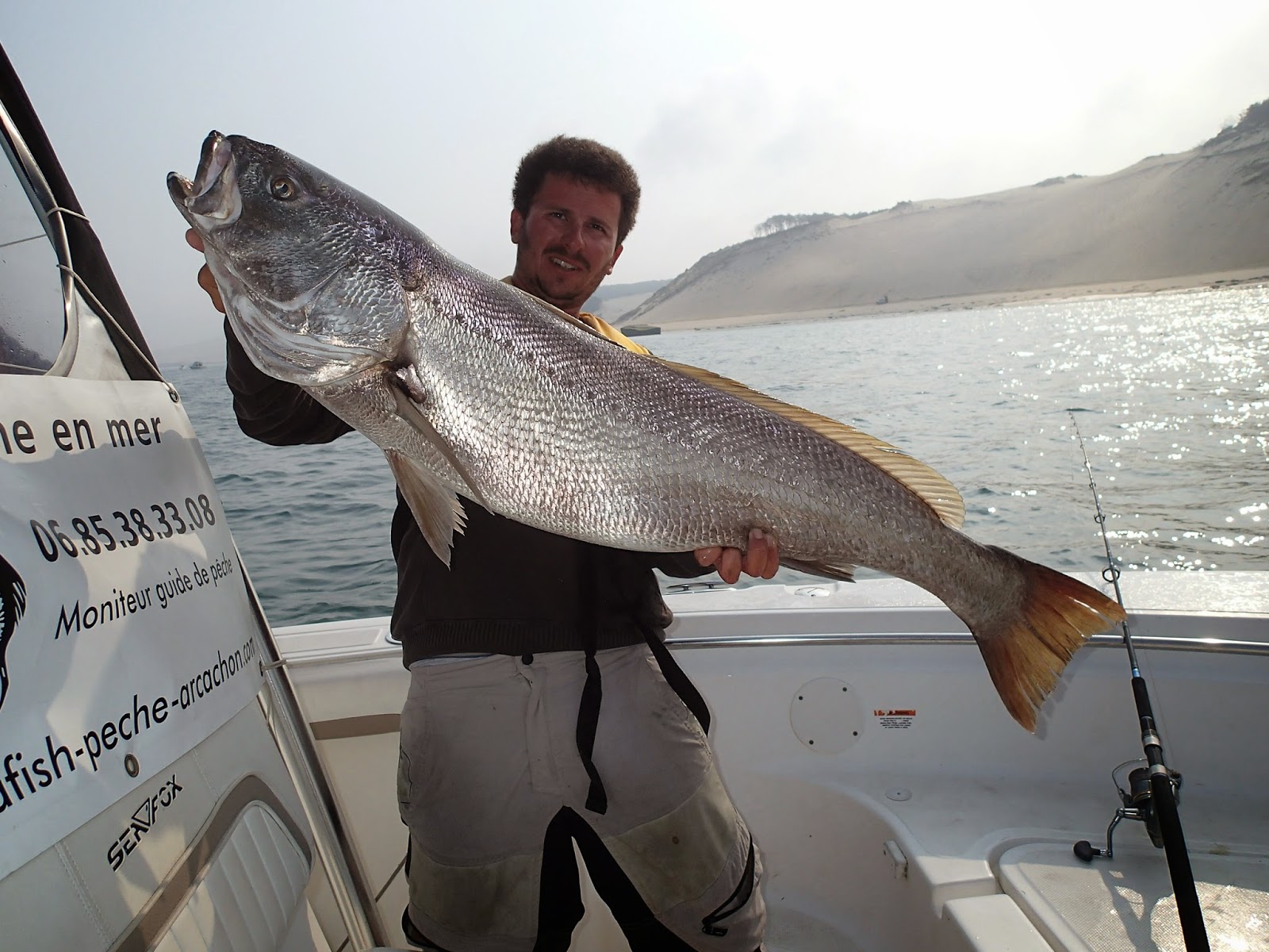 Masta'Fish guide pêche Bassin d 'Arcachon : Du joli maigres, du Bars ...