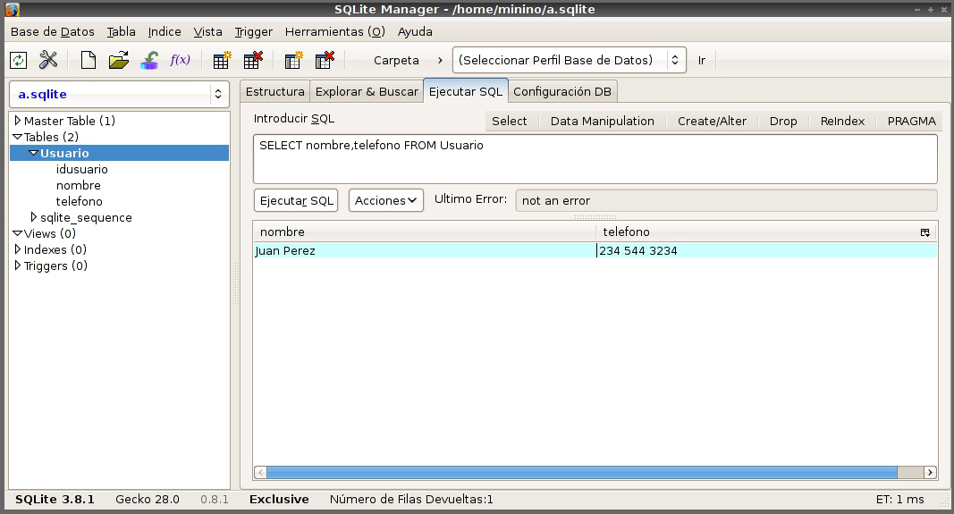 Gambas Mis Programas y el Softwarelibre: Sqlite Maneger : Complemento de Firefox para gestionar ...