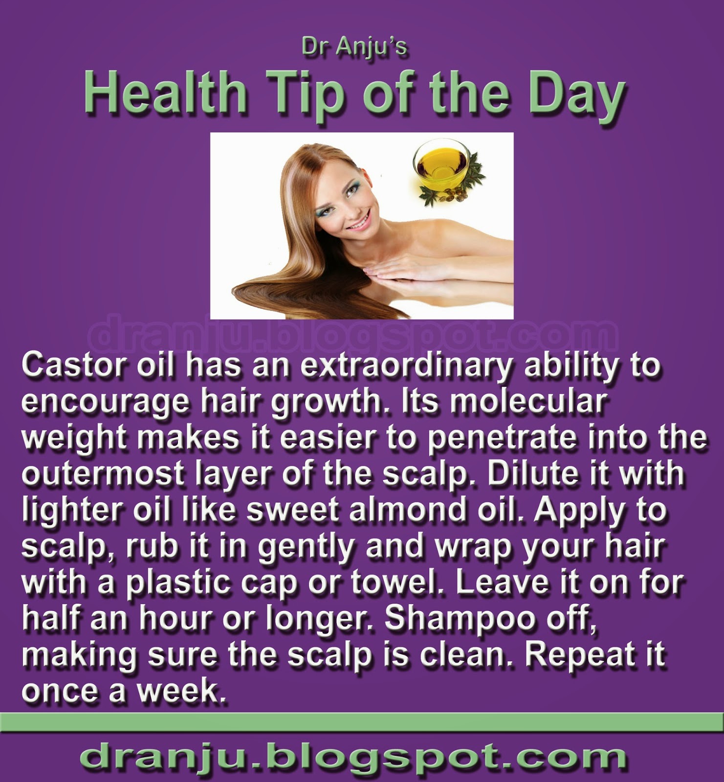 Dr. Anju's Health Tips: Health Tip of The Day - 27th November