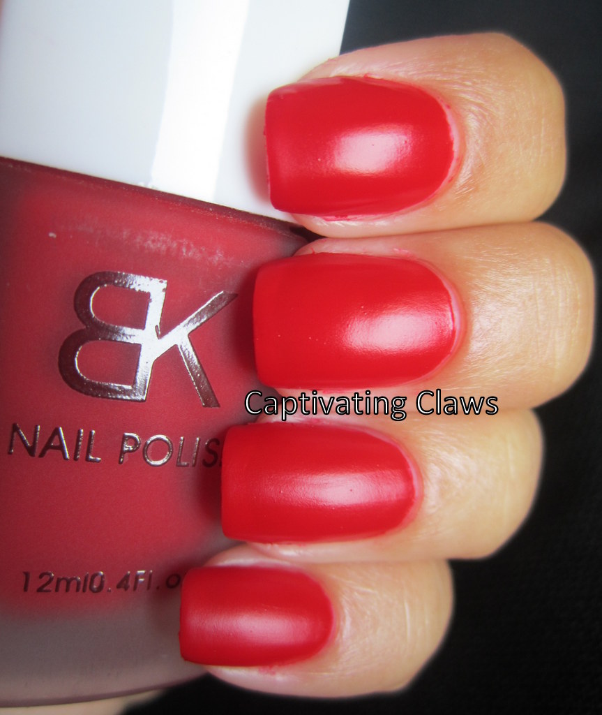 Captivating Claws: BK Matte Polishes