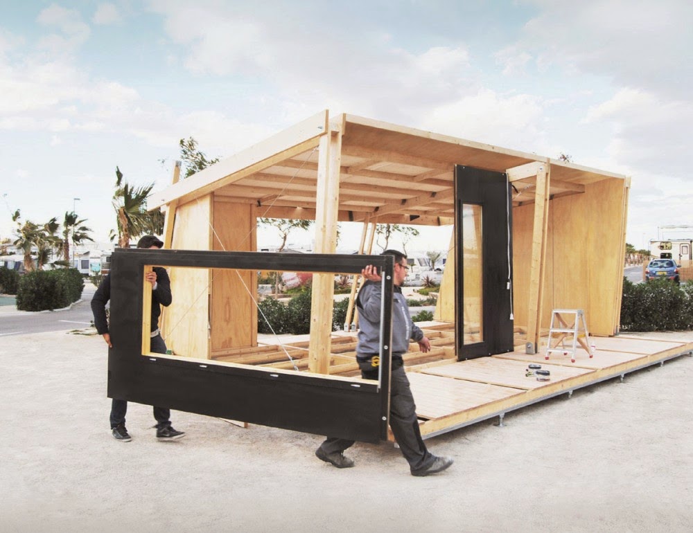 El Plan Z Arquitectura: La arquitectura plegable del proyecto viVood