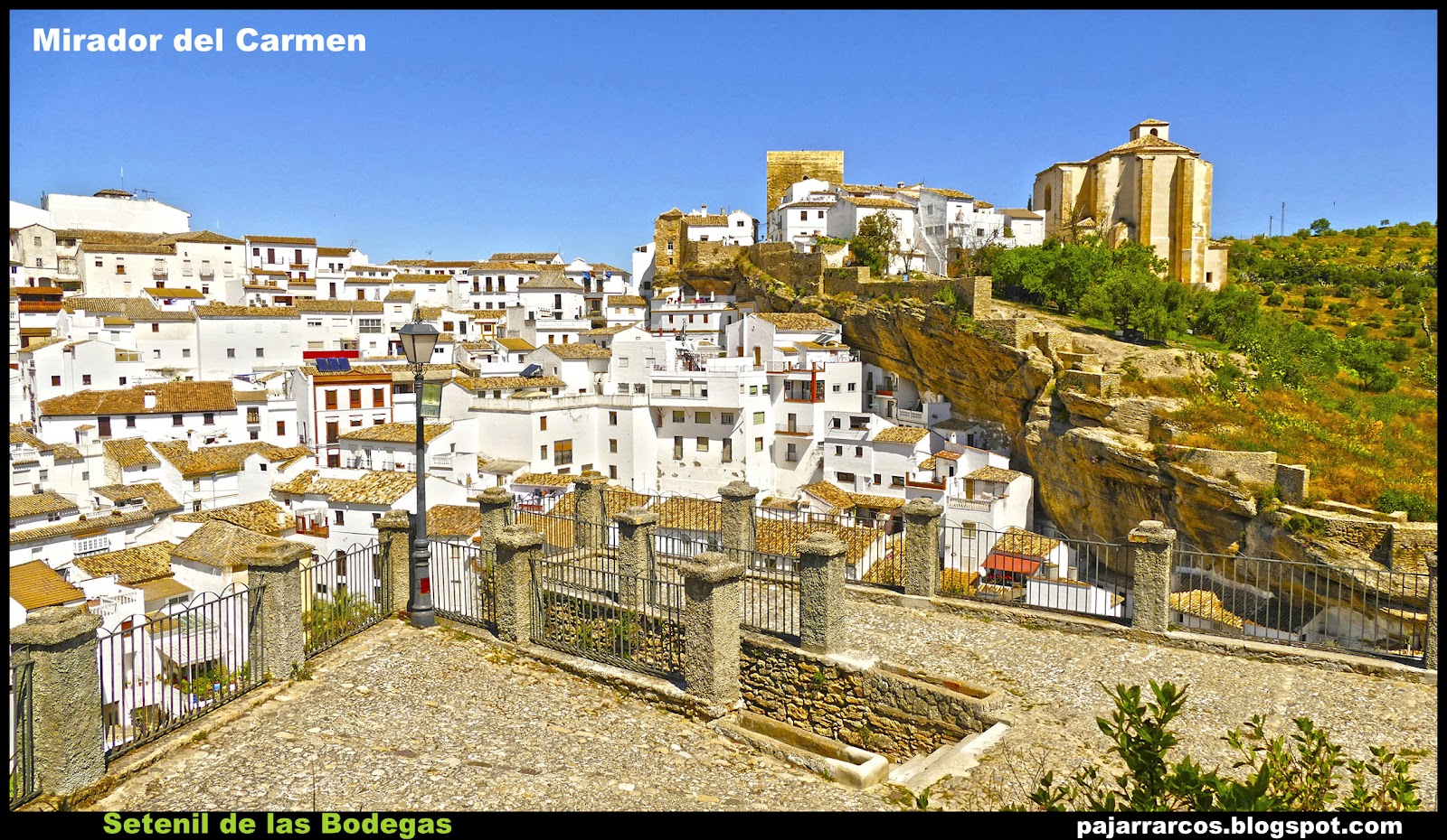 PajarrArcos: Mirador del Carnen en Setenil de las Bodegas