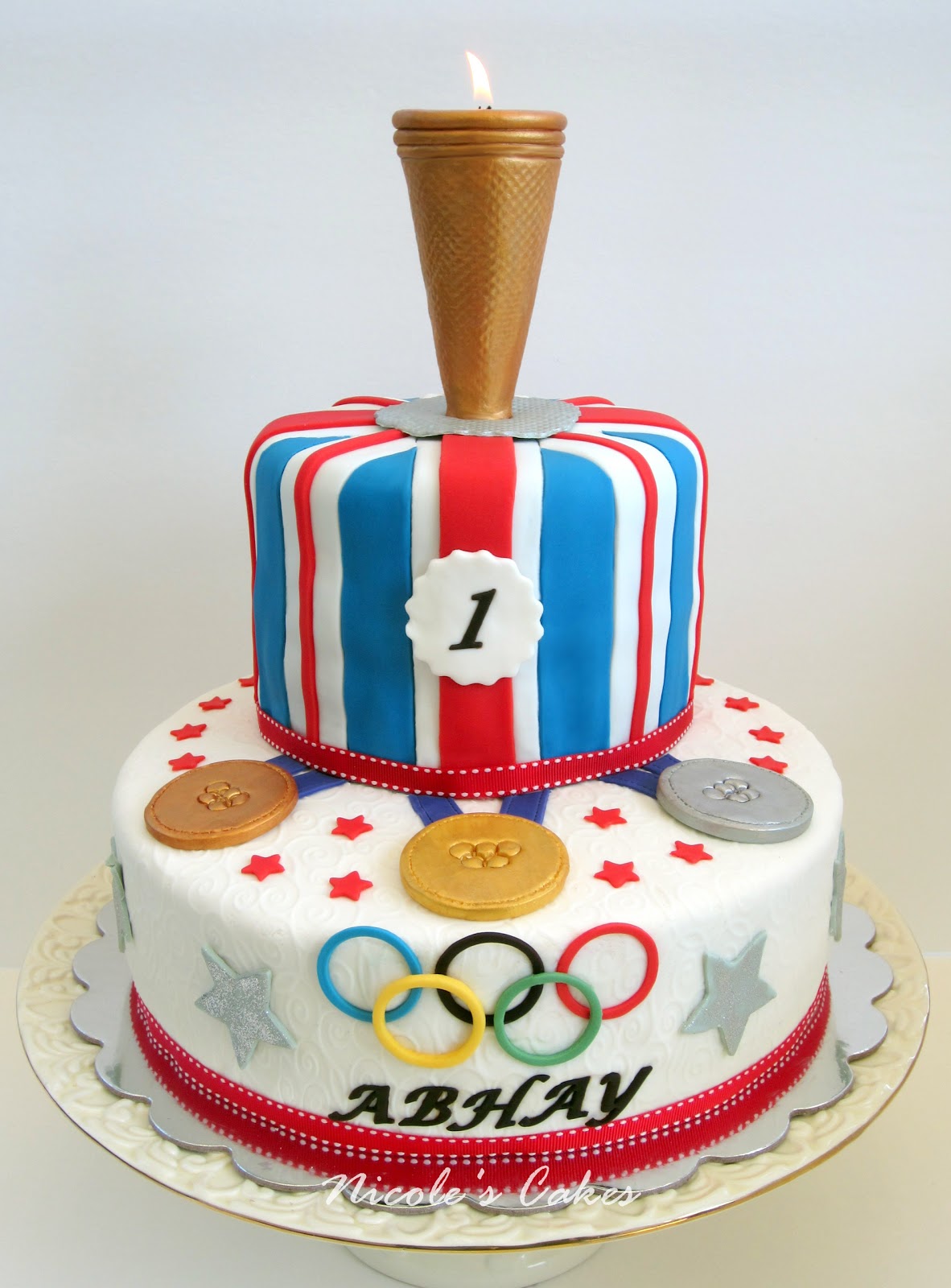 Confections, Cakes & Creations!: The 2012 London Olympics- 1st Birthday ...