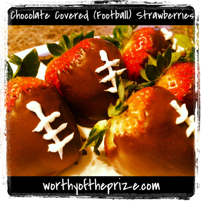 worthyoftheprize.com: {Dress Up Your Tailgate}: Chocolate Covered ...