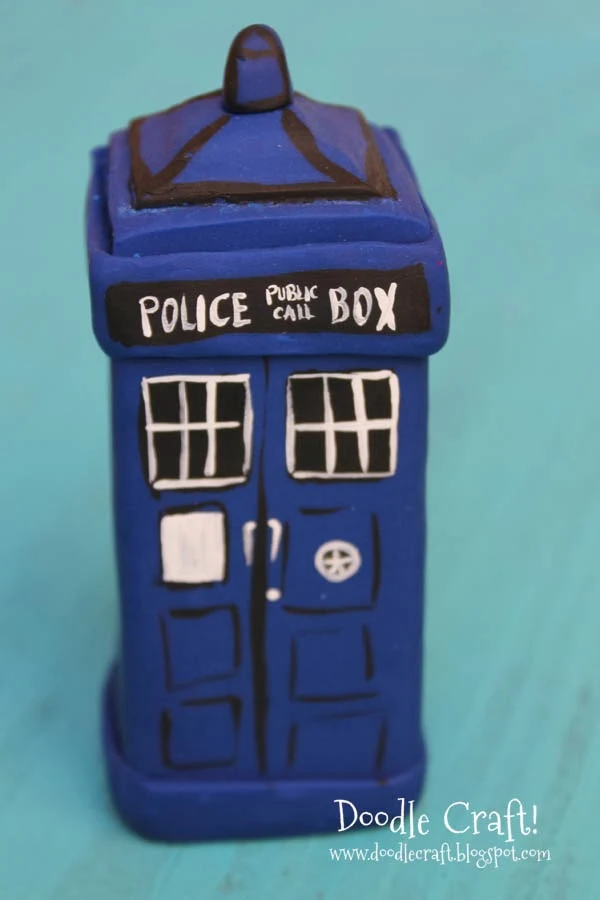 Doctor Who TARDIS Garden Planter!