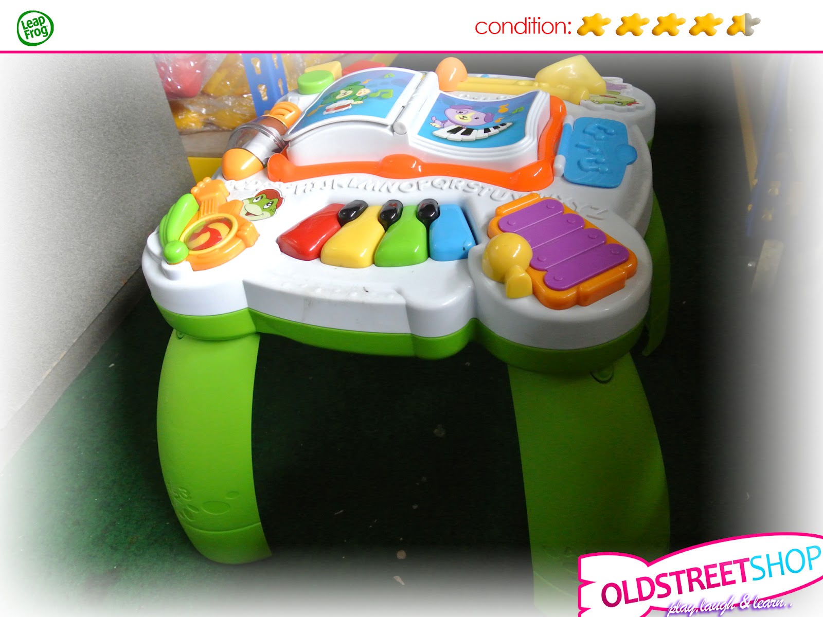 oldstreetshop: LeapFrog Learn & Groove Learning Table