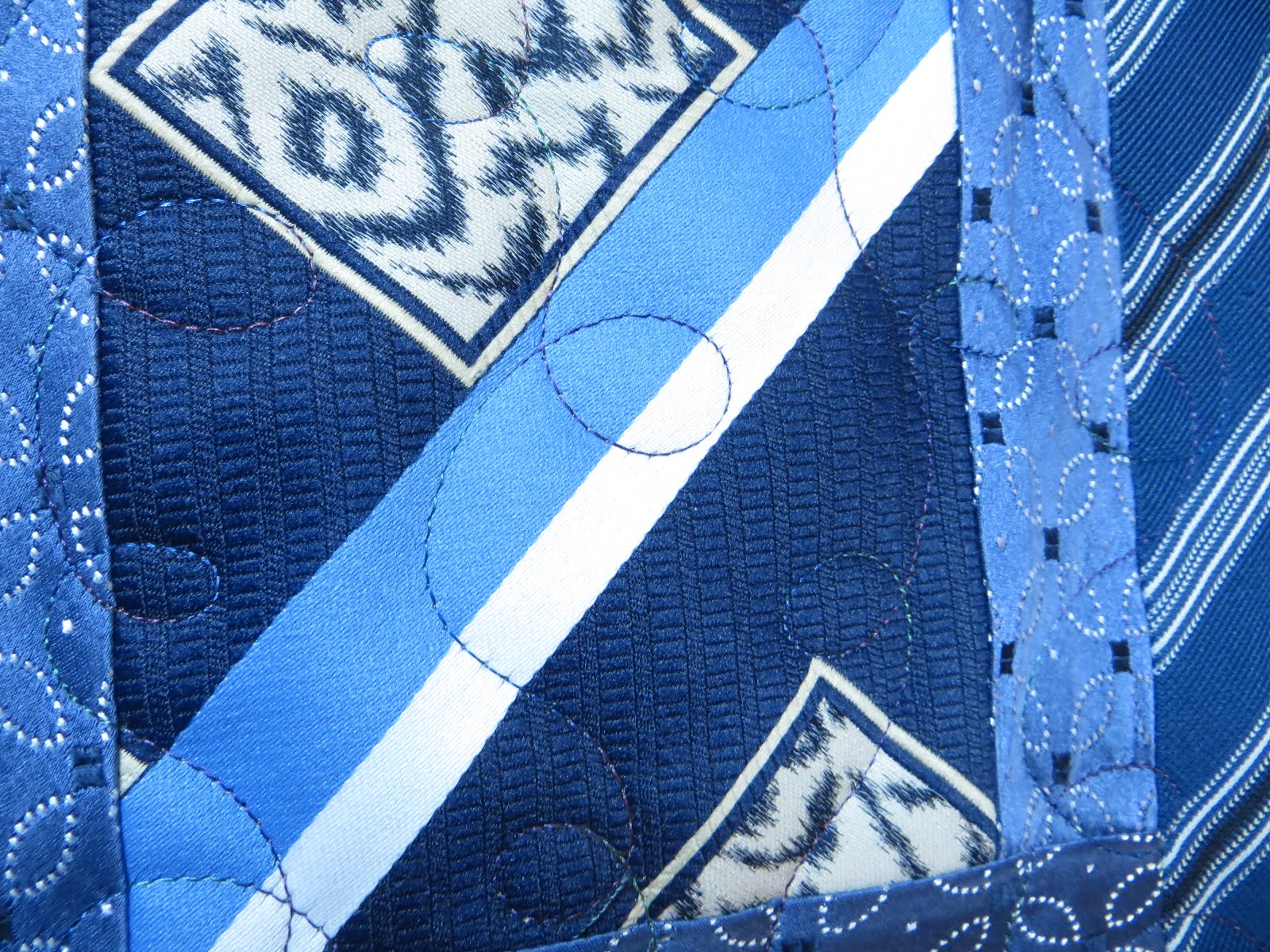 Life as a Quilter -- Julia Graber: Daddy's Ties from Buck Hildreth