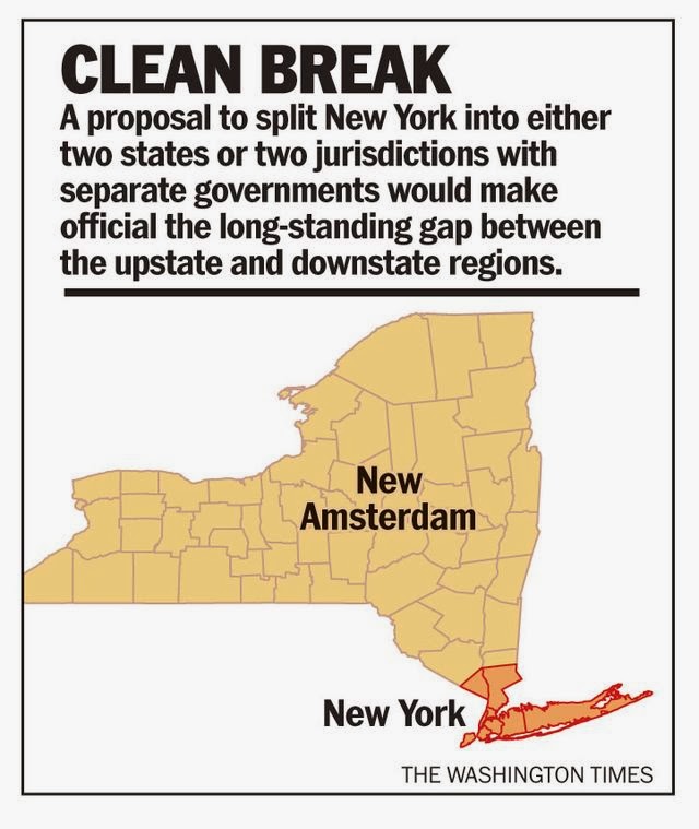The Federalist: Secession Movement - Two New Yorks