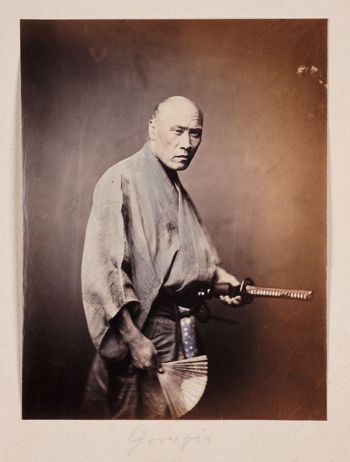 Extremely Rare and Fascinating Hand-Colored Photos of the Last Samurai ...