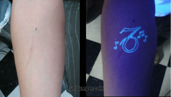 Tattoo Company: Tatuagem com tinta fluorescente (+20 Fotos)