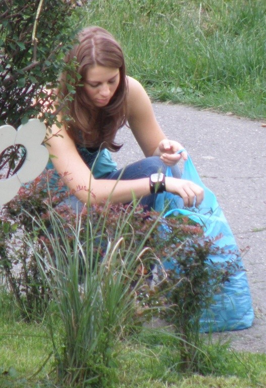 Thong Voyeur Day 12 Doing The Gardening